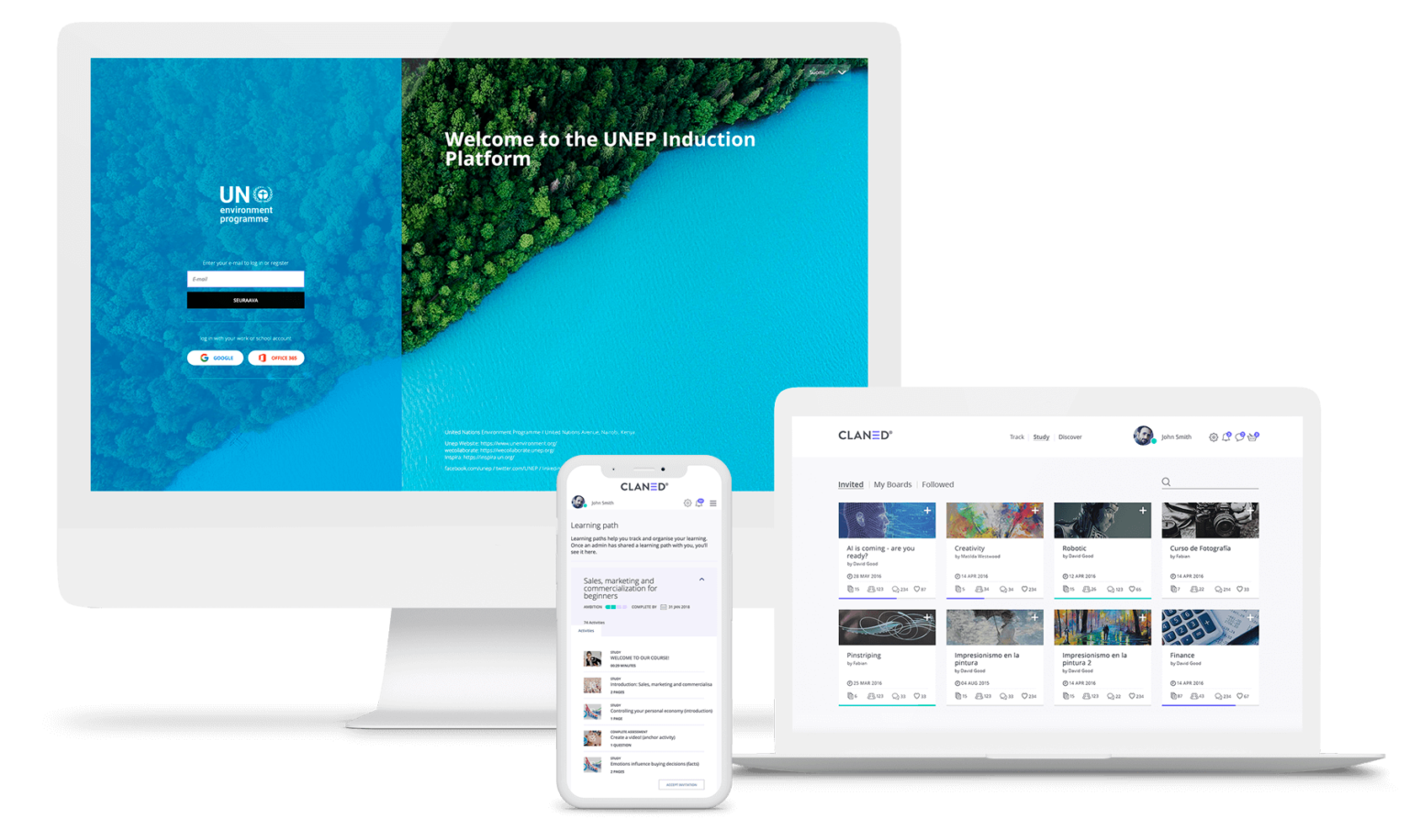 Claned Online Learning Platform | Claned